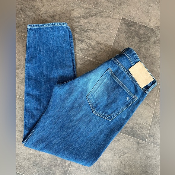 rag & bone | Jeans | Rag And Bone Rosa Mid Rise Boyfriend 27 Breez Blue ...